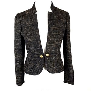 Mary Kay | Jackets & Coats | Mary Kay By Twinhill Blazer Black And Gold ...